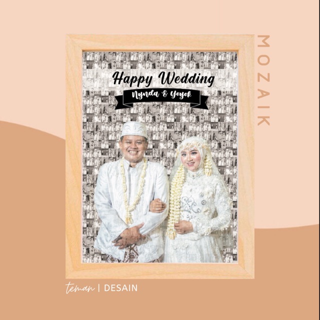 Jual DESAIN MOZAIK / MOZAIK FOTO / MOZAIK ART FRAME 10R / 5R KADO ...