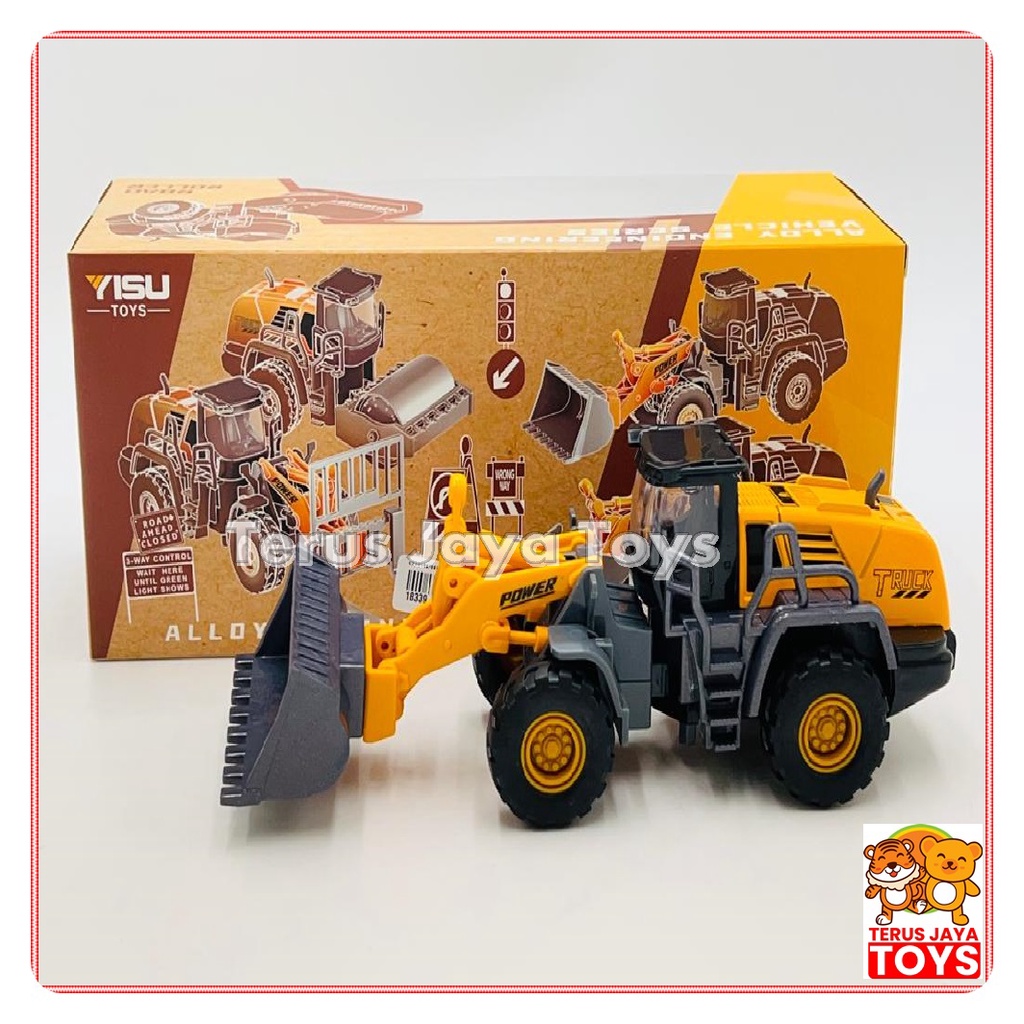 Jual Mainan Anak Mobil Mobilan Miniatur Diecast Besi Truk Konstruksi ...