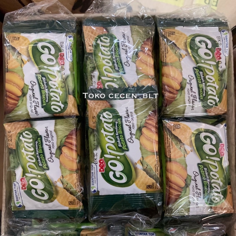 Jual GO POTATO / GOPOTATO / GO! POTATO ORIGINAL (1 PACK ISI 20pc ...