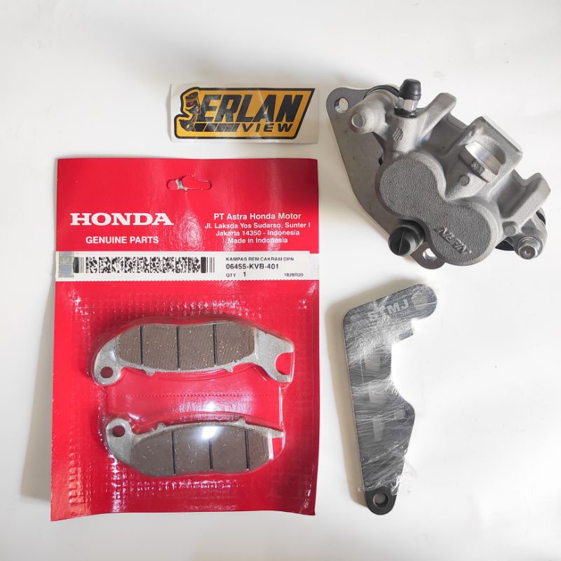 Jual Paket Kaliper CRF 150 L PLus Breket 2p 220 PnP Vario 125 / 150 Beat Scoopy Genio | Shopee ...