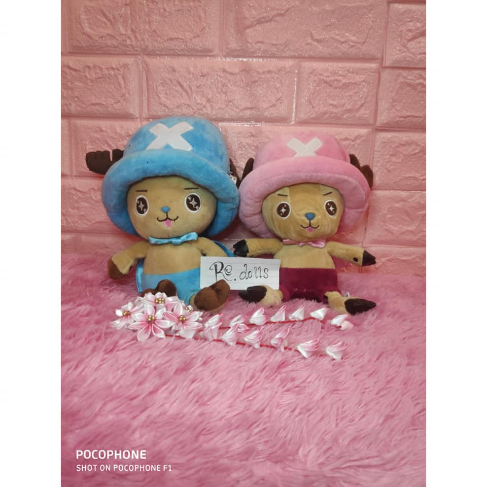 Jual boneka Chopper One Piece (SISA YANG BIRU) | Shopee Indonesia