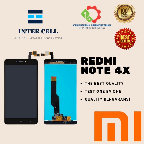 Jual LCD Xiaomi Redmi Note 4 X Snapdragon Fullset Touchscreen | Shopee ...