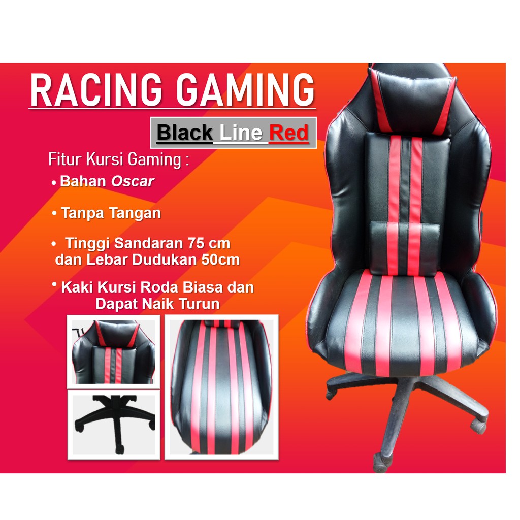 Jual Promo Terbaru Kursi Gaming Racing Bergaransi,Kekinian,Warnet ...