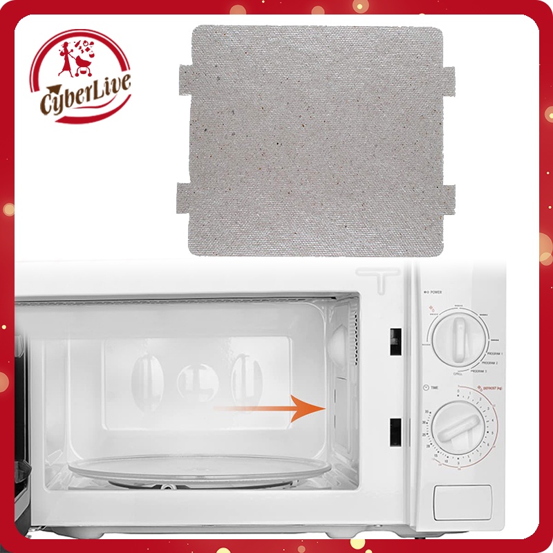 Jual Mika Plate 1pcs Mica Plate Microwave Universal Lembar Pelat Mika ...