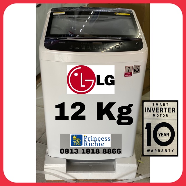 Jual Mesin cuci LG 12 Kg T2312VS2W inverter | Shopee Indonesia