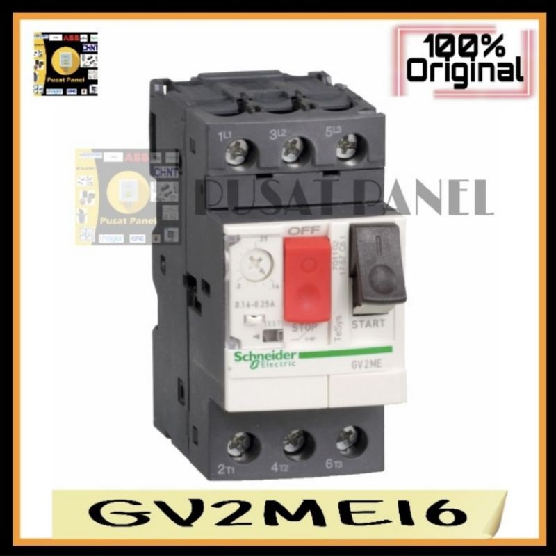 Jual SCHNEIDER MOTOR CIRCUIT BRRAKER GV2ME16 / GV2ME 16 / GV2 ME16 | Shopee Indonesia