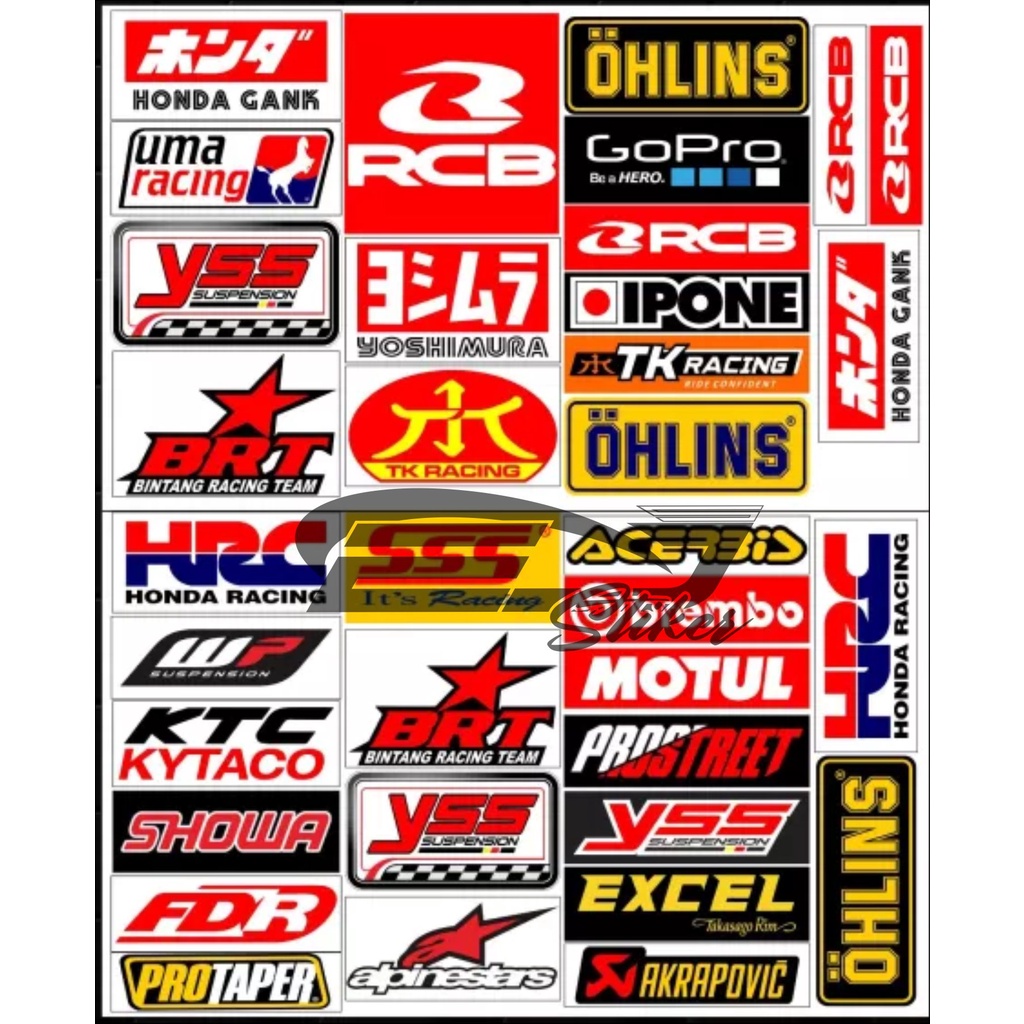 Jual STIKER HEREX PACK ACAK ,STIKER AESTHETICK ,STIKER ESTETIK MOTOR ...