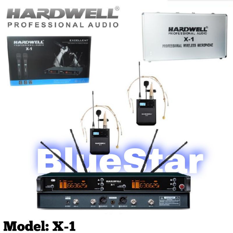 Jual Mic Wireless Hardwell X1 Original Headset - Jepit | Shopee Indonesia