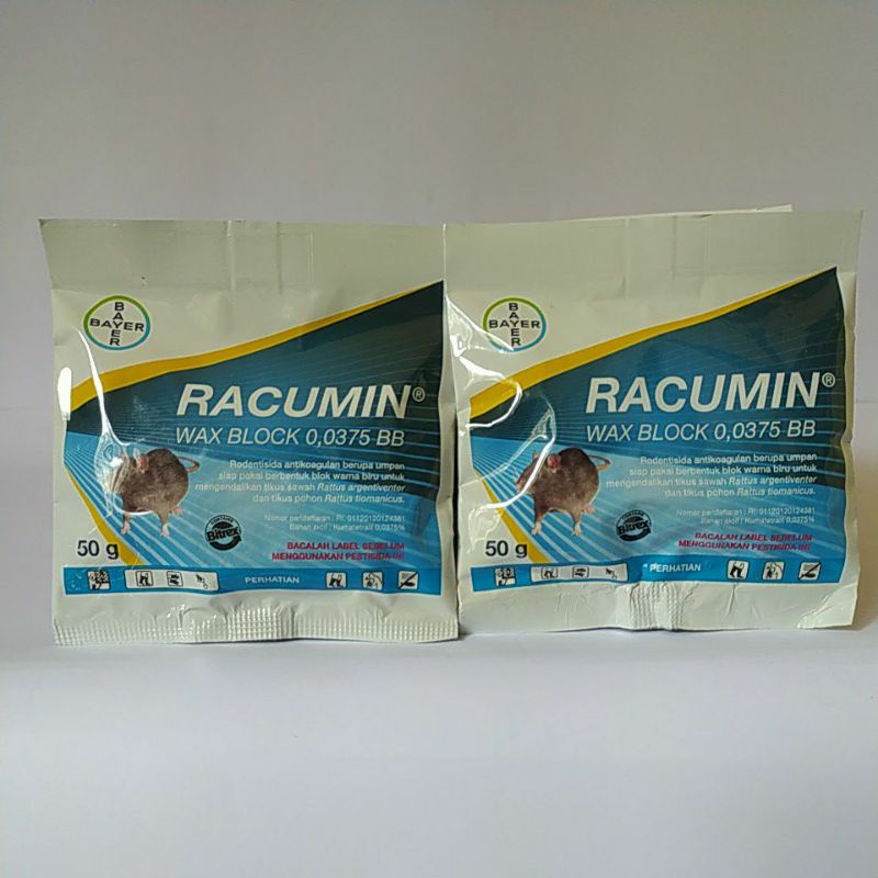 Jual Racumin wax blok 50 gr (Racun tikus ) | Shopee Indonesia