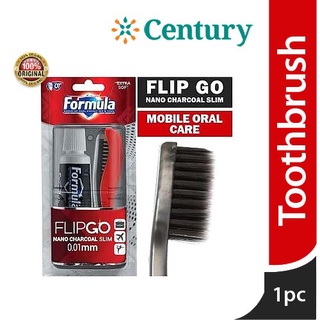 Jual Formula Flip Go Nano Charcoal/ Toothbrush / Sikat Gigi / Sikat ...