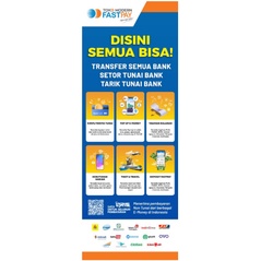 Jual vertikal banner fastpay | Shopee Indonesia