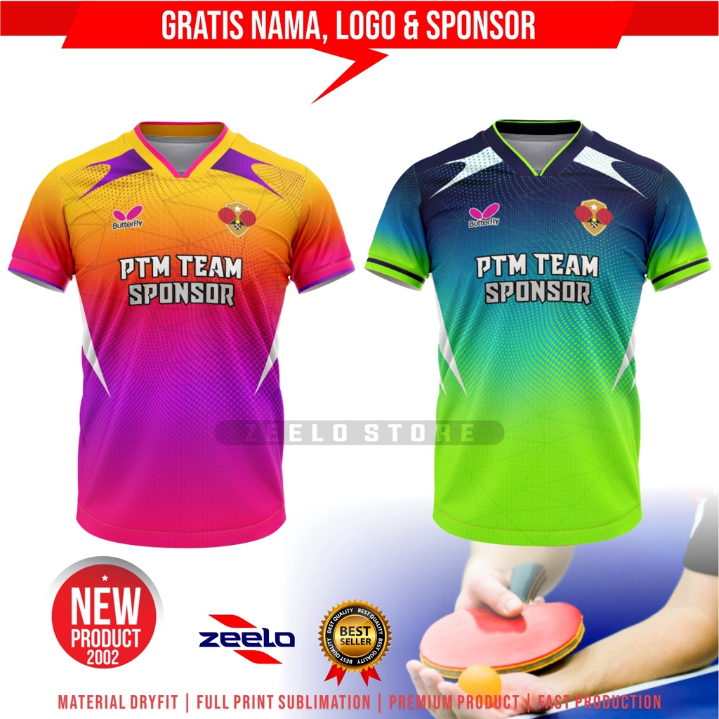 Jual Jersey Tenis Meja Grande 2022 Bahan dryfit | Shopee Indonesia