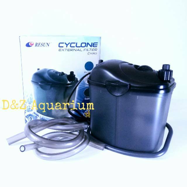 Jual Resun Cyclone External Filter CY 20 Canister Resun CY20 40-60 Cm ...
