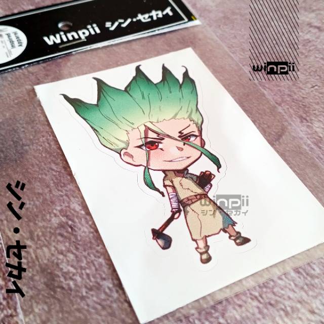 Jual Stiker / Sticker Senku Ishigami Anime Dr.Stone | Shopee Indonesia