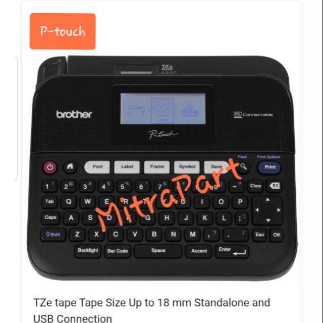 Jual Brother Printer PT-D450 Label Printer | Shopee Indonesia