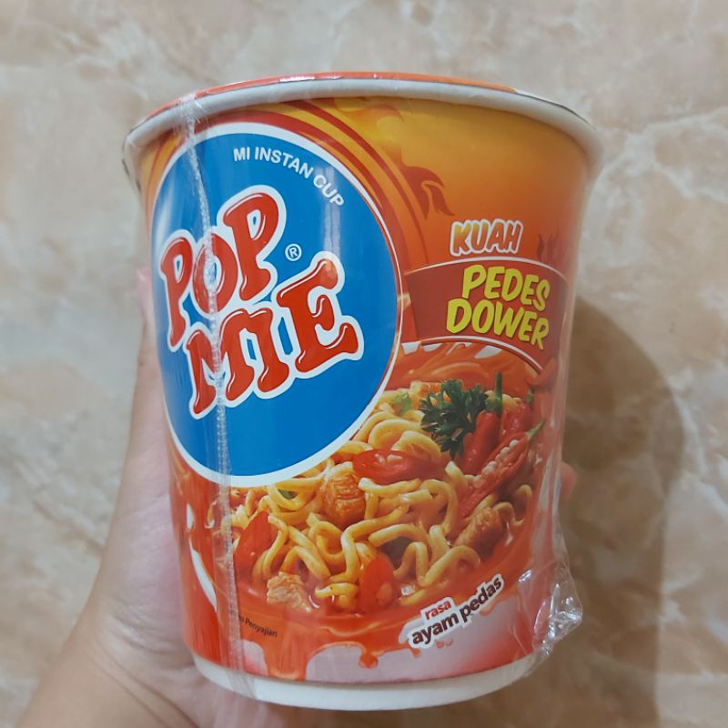 Jual Pop Mie Kuah Pedas Dower/Goreng Pedas Gledek Indonesia|Shopee ...