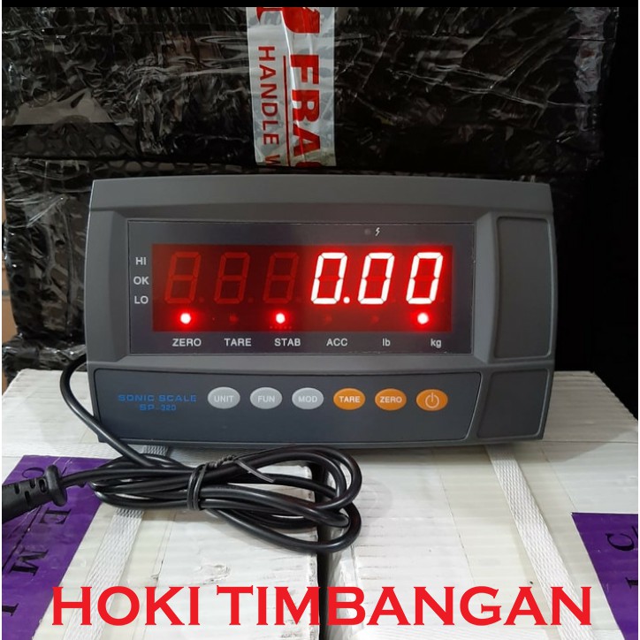 Jual indicator timbangan indicator jembatan timbang merk SONIC SP320 ...