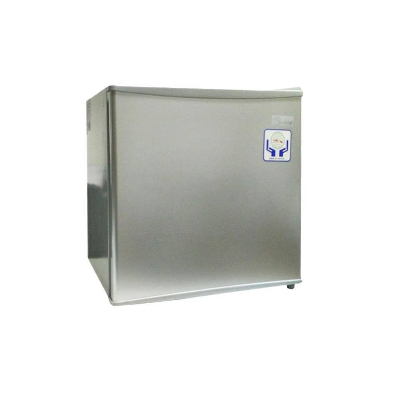 Midea Kulkas Mini Portable HS-65L Silver | Shopee Indonesia