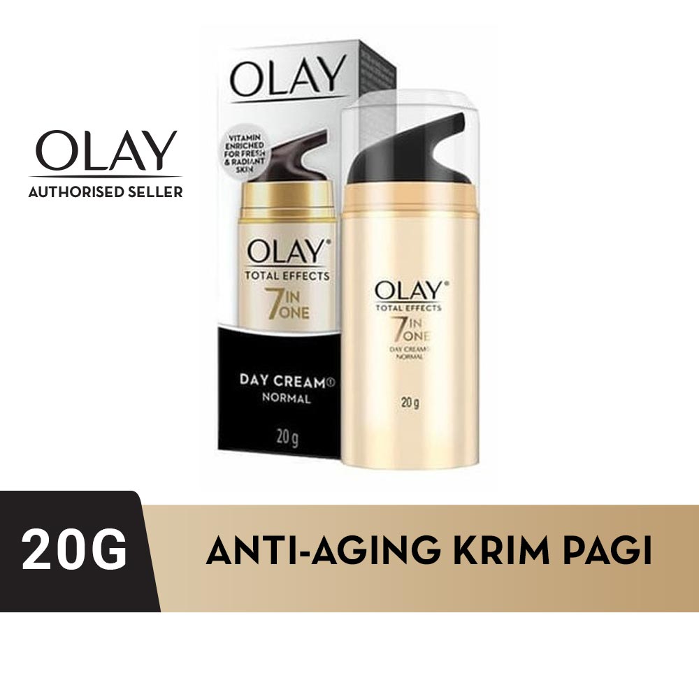 Jual Olay Total Effects 7in1 Day Cream Normal 20 gr Indonesia|Shopee ...