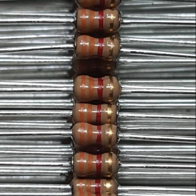 Jual Resistor 3K3 1per 6W 3.3 KJ RD1per6W TAI OHM 200Pcs Indonesia ...