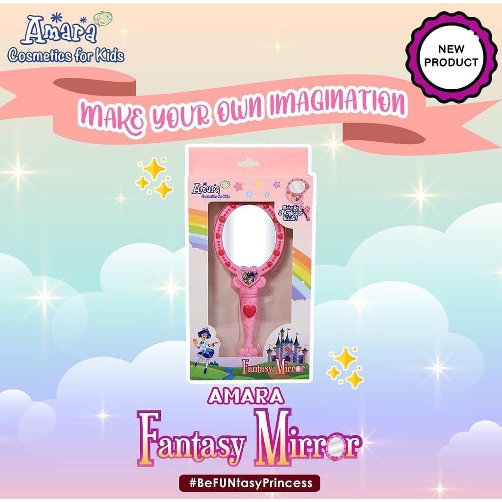 Jual AMARA MAKE UP FANTASY MIRROR ( MAKE UP FOR KIDS ) | Shopee Indonesia
