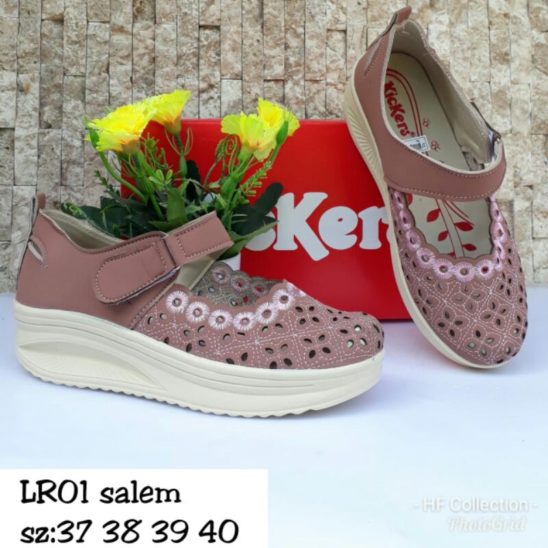 Jual Sepatu wedges wanita kuat dan awet Indonesia|Shopee Indonesia