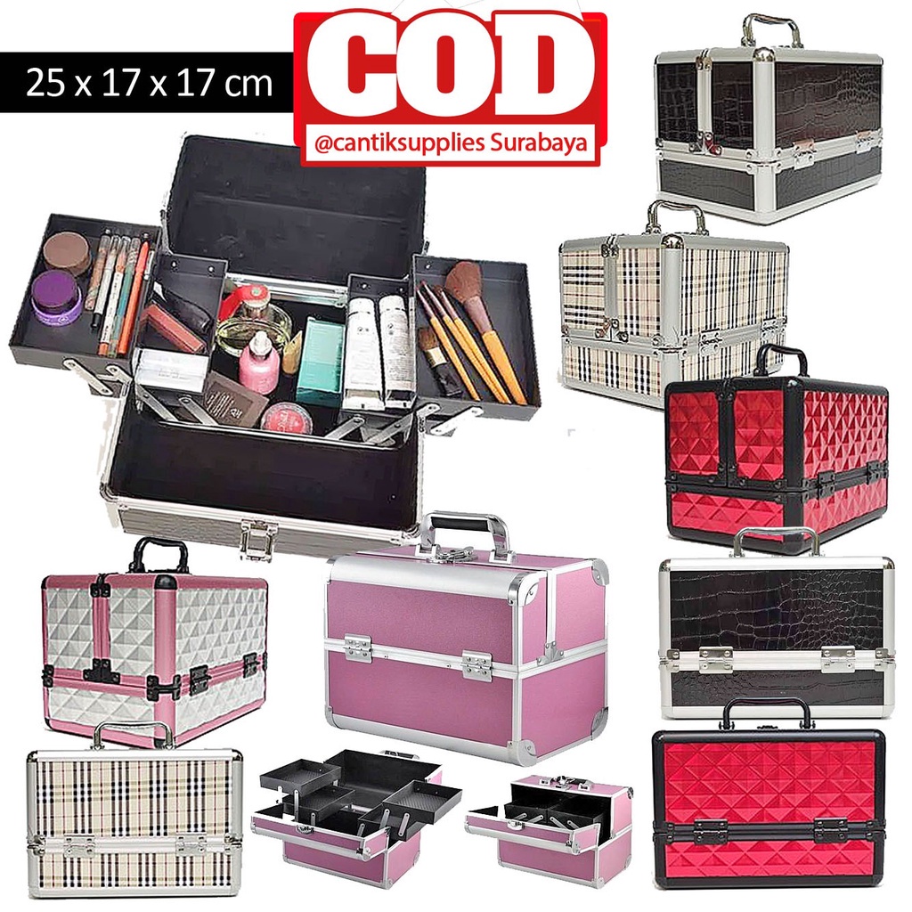 Jual Kotak makeup kotak rias kosmetik BEAUTY CASE 1623 TEMPAT KOSMETIK ...