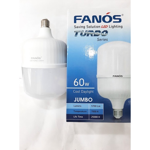 Jual LAMPU FANOS LED TURBO 60/45/35/25WATT JUMBO SUPER TERANG | Shopee ...