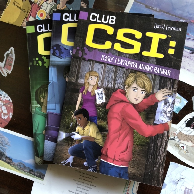 Jual [preloved] Club CSI - David Lewman (take all) | Shopee Indonesia