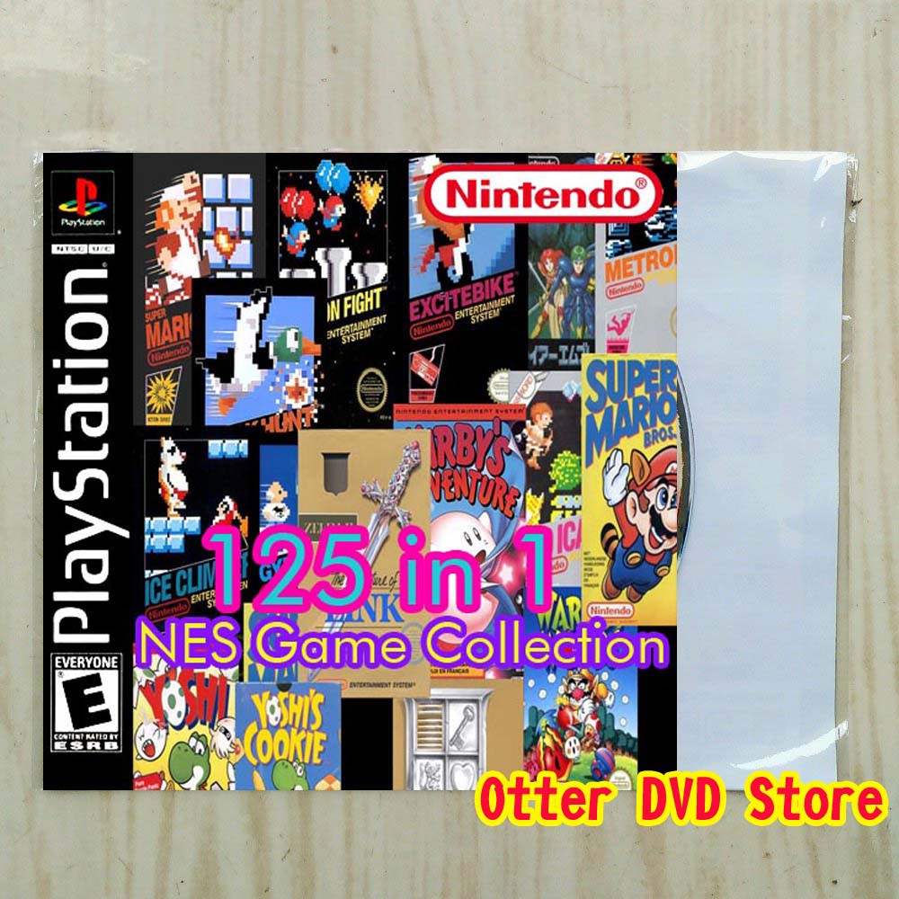 Kaset CD Game Ps1 Ps 1 Classic 125 in 1 Game NES Terbaik Terlengkap | Shopee Indonesia