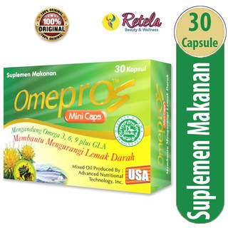 Jual Omepros Minicaps 30 Kapsul Suplemen Penurun Kolesterol Dan ...