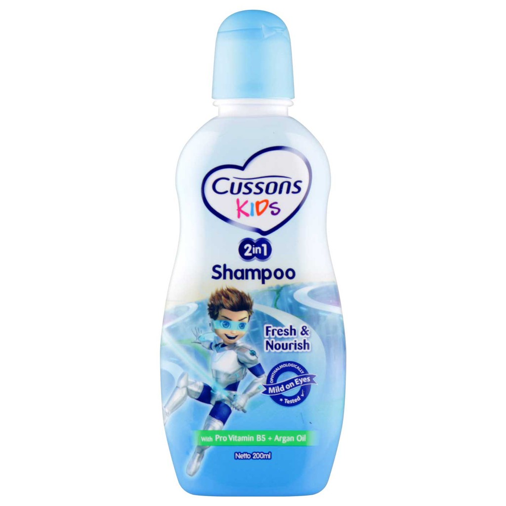 Jual Cussons Kids 2in1 Shampoo Fresh & Nourish - 200ml | Shopee Indonesia