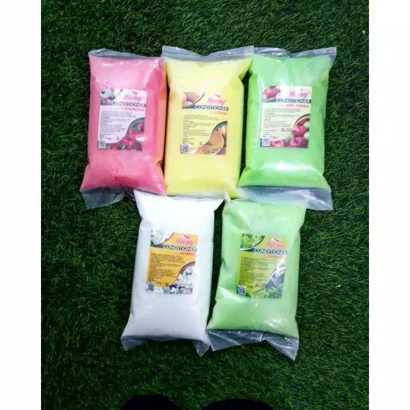 Jual HEVINY SHAMPOO & CONDITIONER REFILL 1000 ML / 1 KG Indonesia ...