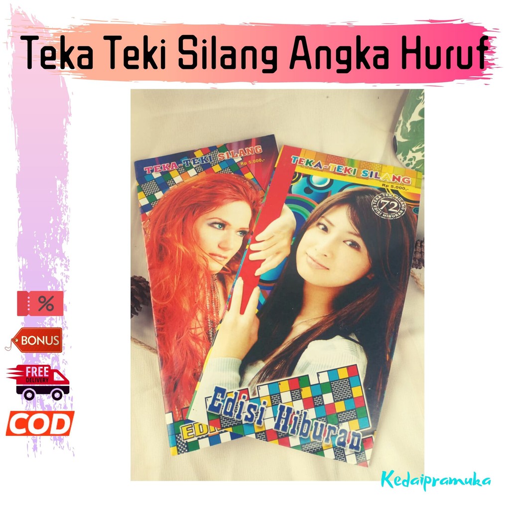 Jual Teka Teki Silang TTS Angka Huruf Umum / Edisi Hiburan / Kertas ...