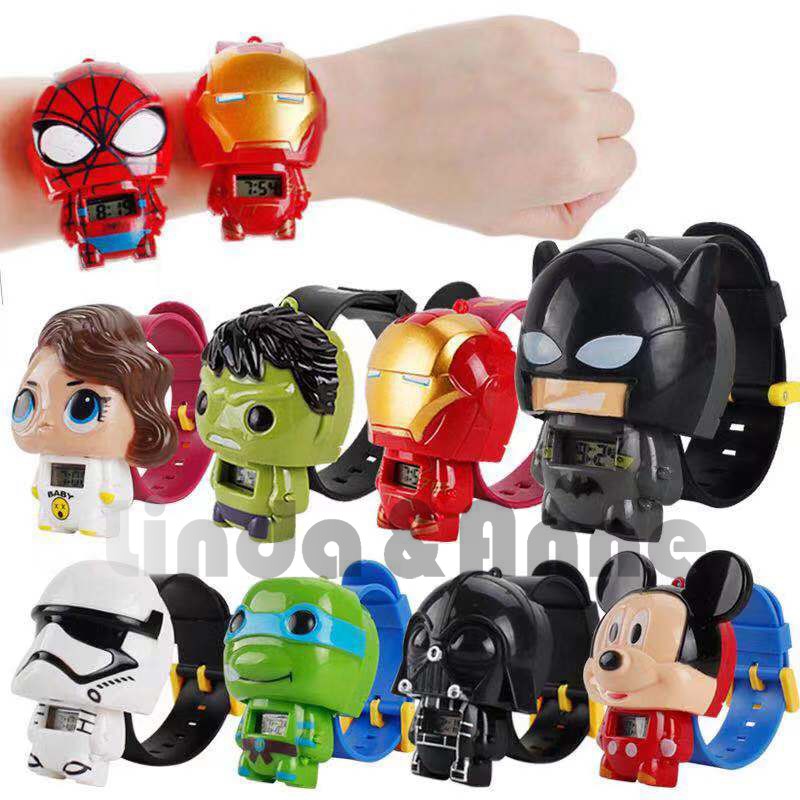 Jual Jam Tangan Karakter Fashion Kids Jam Tangan Cartoon Anak Digital ...
