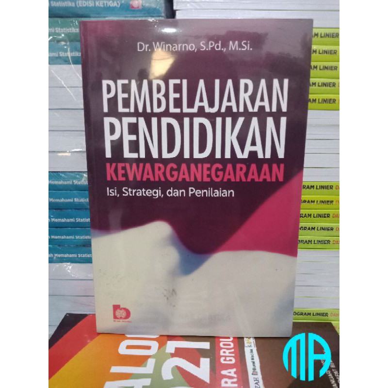Jual Buku Pembelajaran Pendidikan Kewarganegaraan Isi Strategi Dan