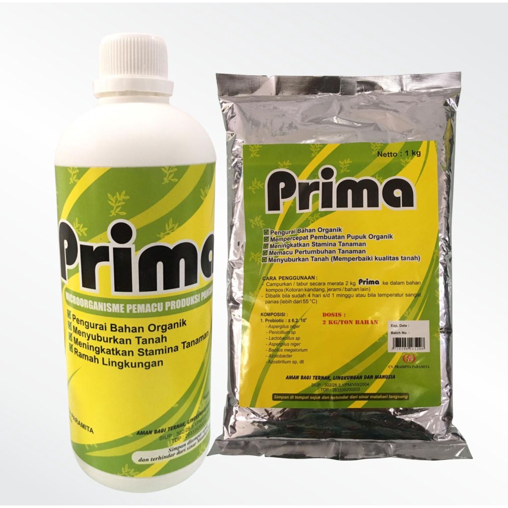 Jual PRIMA (1 ltr) - Pupuk Organik - Penggembur Tanah - Obat Pertanian ...