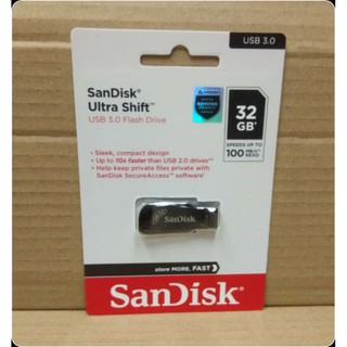 Jual Flashdisk Flesdis Plesdis 128GB 64GB 32GB Sandisk Ultra Shift USB3 ...