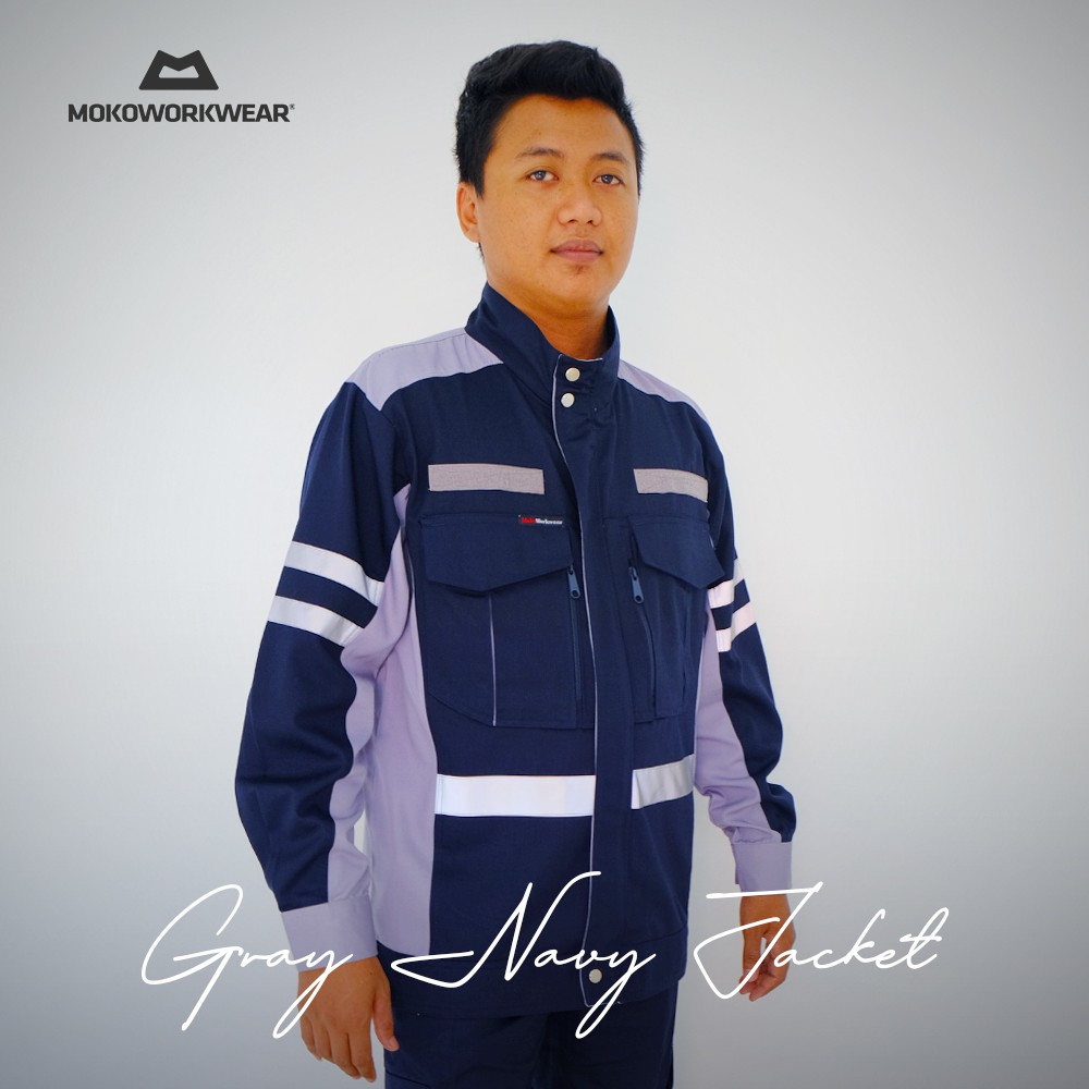 Jual WEARPACK SEMI JAKET SAFETY PREMIUM MOKOWORKWEAR ORIGINAL | Shopee ...