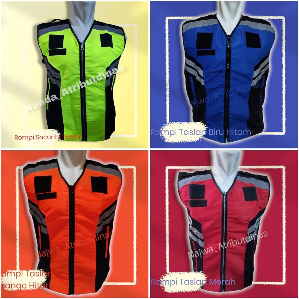 Jual Rompi Satpam Terbaru | Rompi Security Terbaru | Rompi Taslan ...