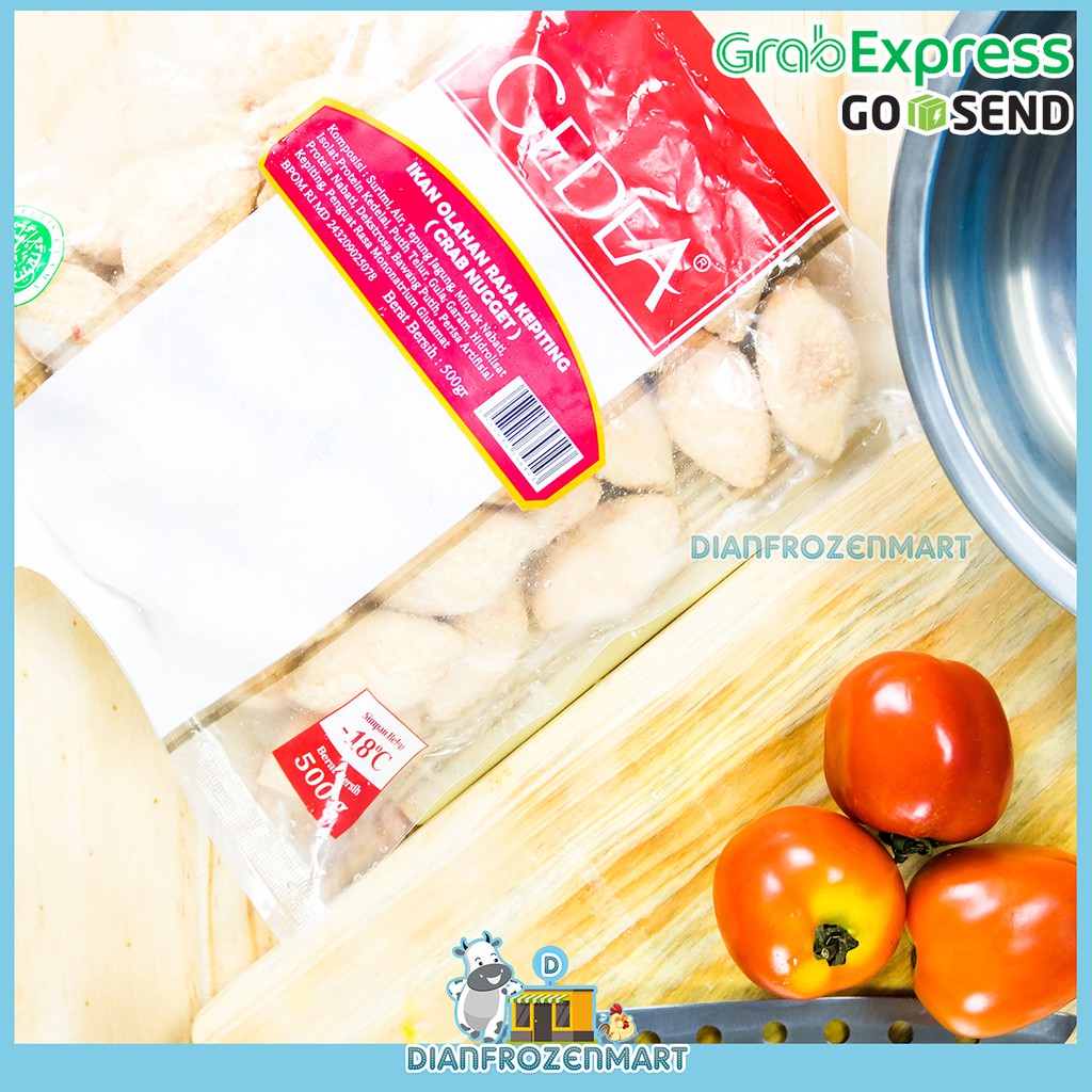 Jual CEDEA NUGGET KEPITING 500gr MAKANAN BEKU MURAH | Shopee Indonesia