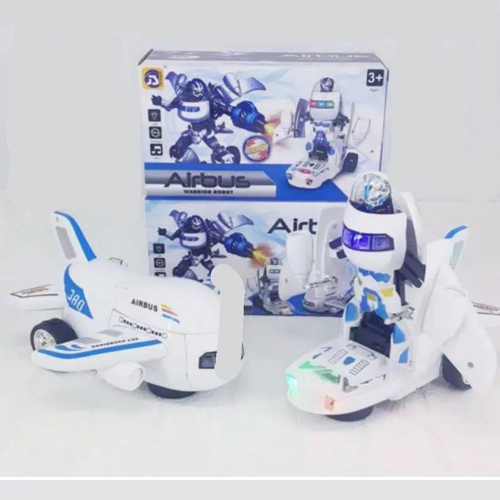 Jual ROBOT TRANSFORMER AIRBUS PESAWAT 2 IN 1 TERKEREN | Shopee Indonesia