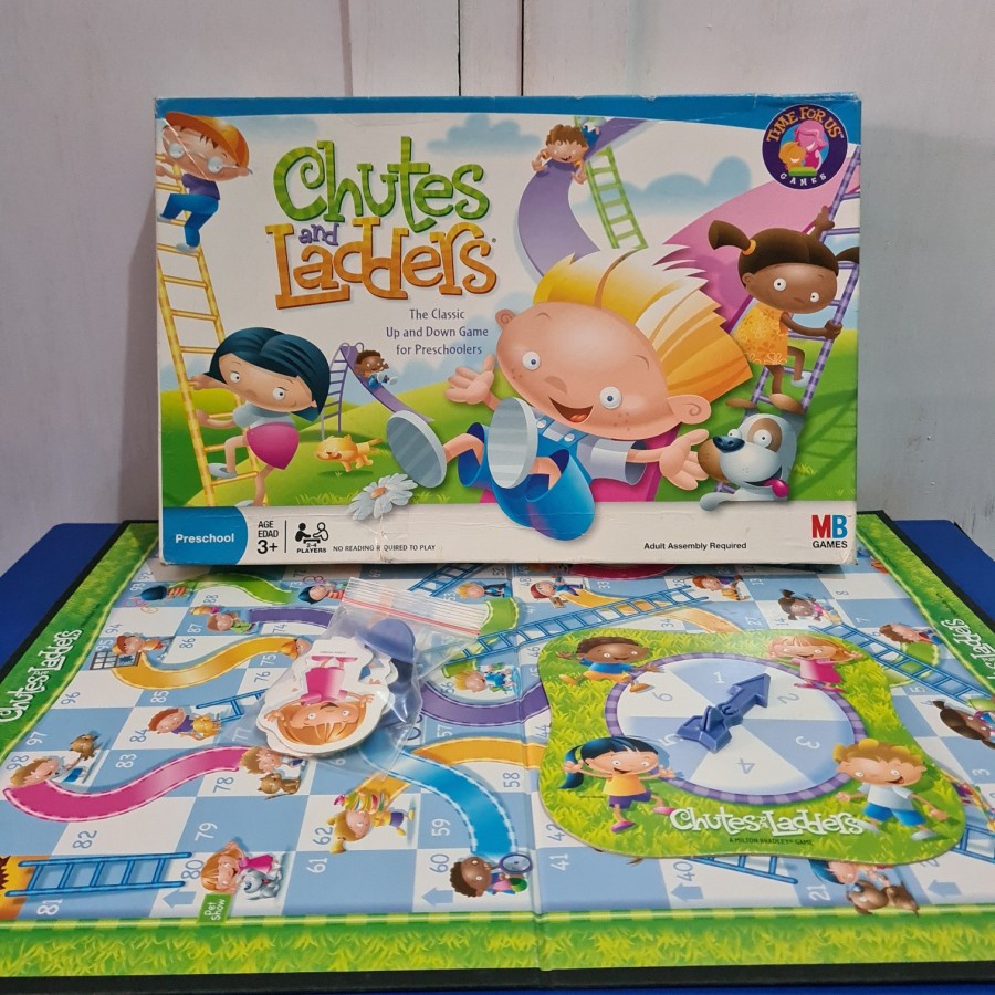 Jual Board Game - Chutes and Ladders by MB Games | Shopee Indonesia
