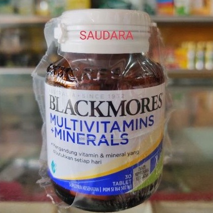 Jual BLACKMORES Multivitamins+Minerals isi 30 Tablet Indonesia|Shopee Indonesia