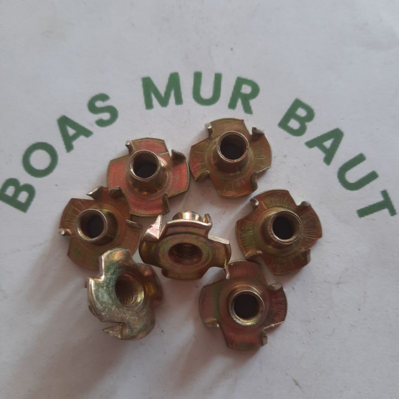 Jual Mur Cakar (TEE NUT) M6 x 1,0 / Mur Tee Nut M6 Tnut Mur Cakram ... Jual Mur Cakar (TEE NUT) M6 x 1,0 / Mur Tee Nut M6 Tnut Mur Cakram ...