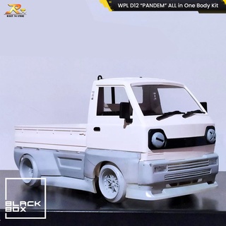 Jual WPL D12 PANDEM Body Kit Set - All in One Exclusive RC Drift 3D Print Indonesia|Shopee Indonesia