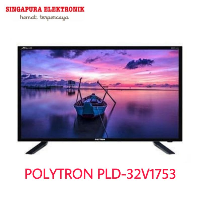 Jual Polytron TV LED 32" PLD-32V1753 | Shopee Indonesia