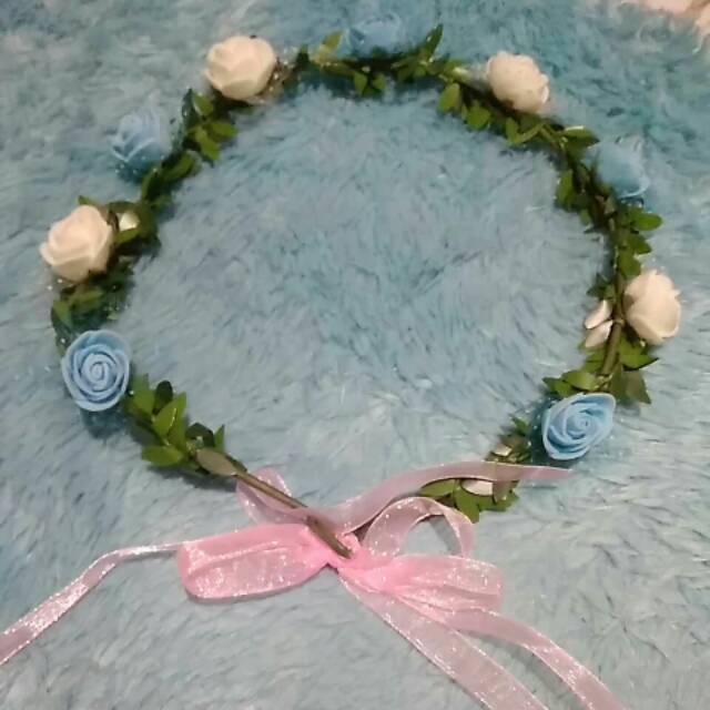 Jual BANDO BUNGA BENTUK LINGKARAN KEPALA | Shopee Indonesia
