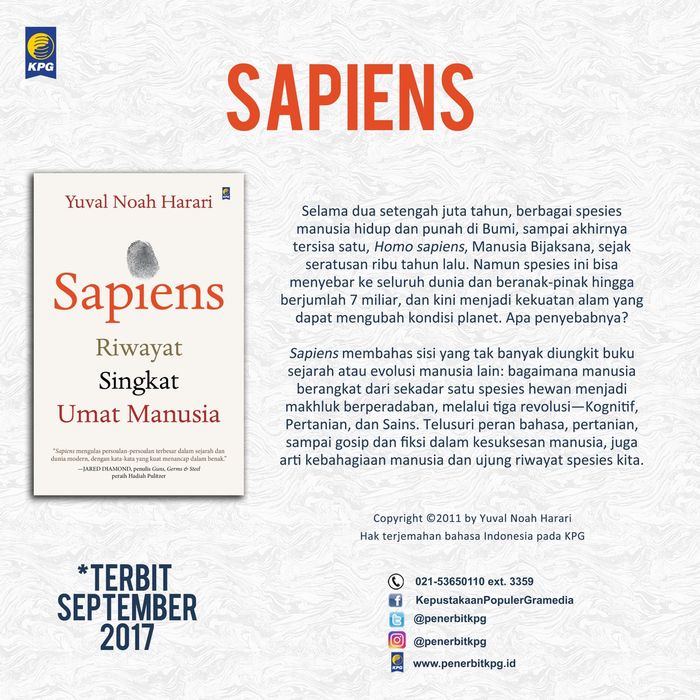 Harga Sapiens Buku Indonesia Terbaru Des 2024 |BigGo Indonesia