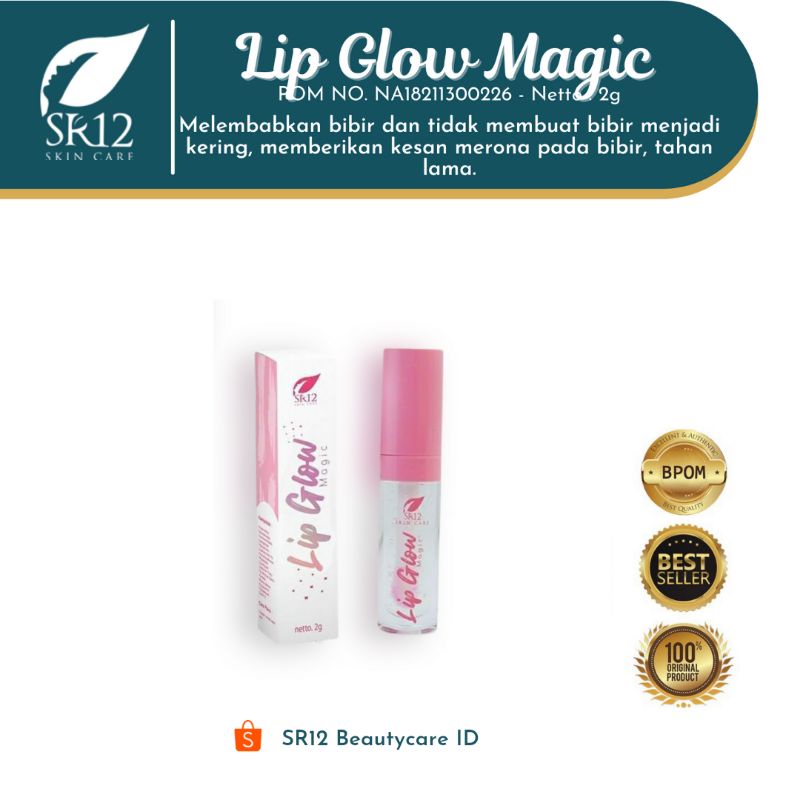 Jual LIP GLOW MAGIC SR12 | LIP GLOW | LIPGLOSS | Shopee Indonesia